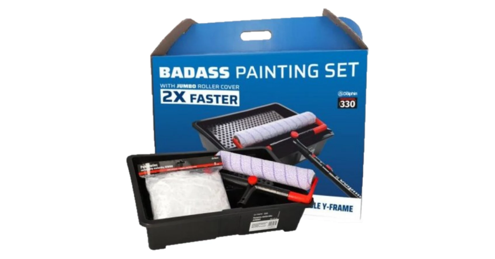 Blue Dolphin BADASS festőhenger szett